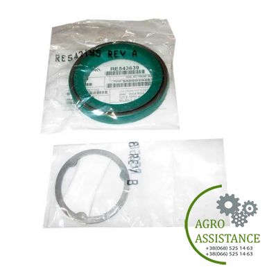 RE543639 Манжета передньої кришки (AR49025 + RE534261 / RE542195), JD8 ...